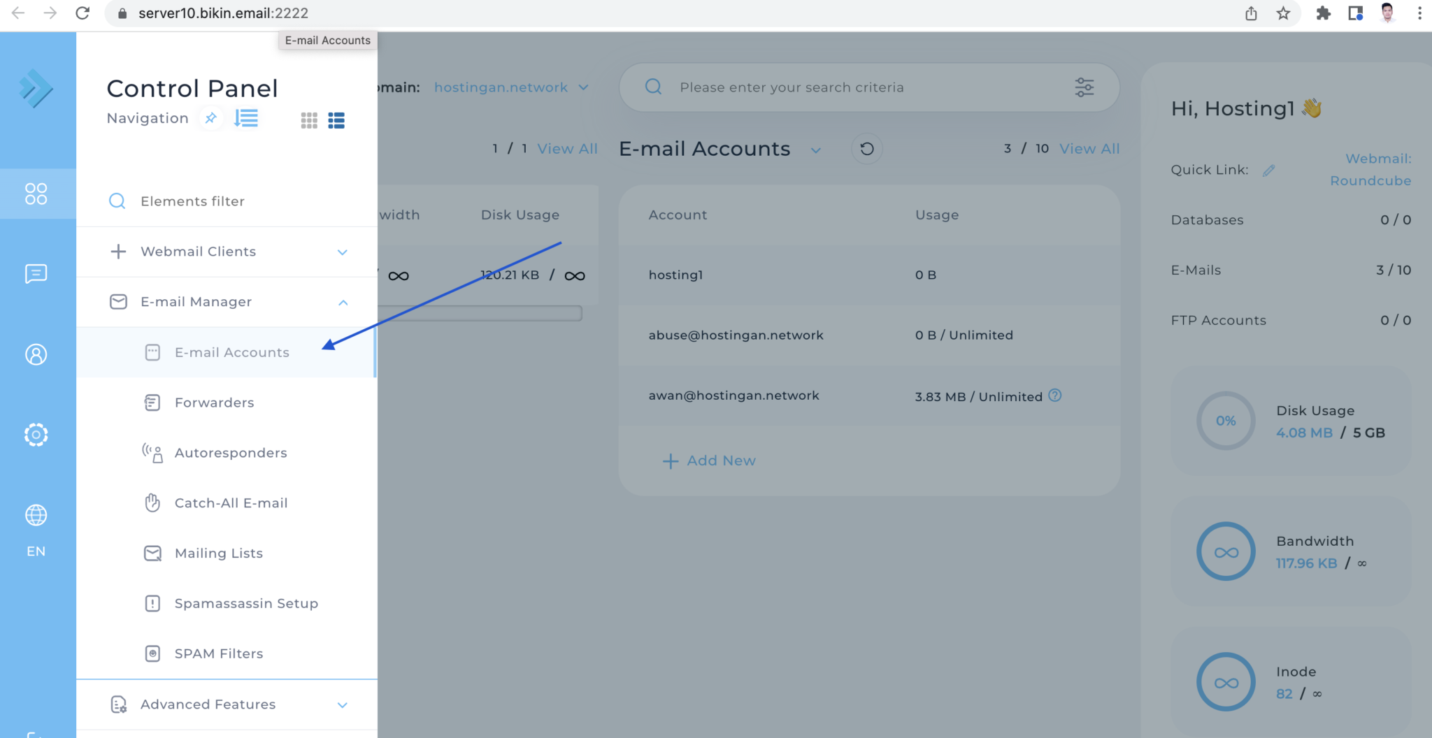 Panduan Membuat Akun Email Pada Layanan Email Hosting - Panduan ...